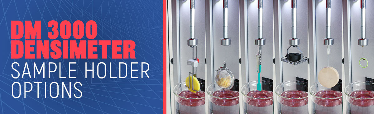 DM 3000 Densimeter Sample Holder Options