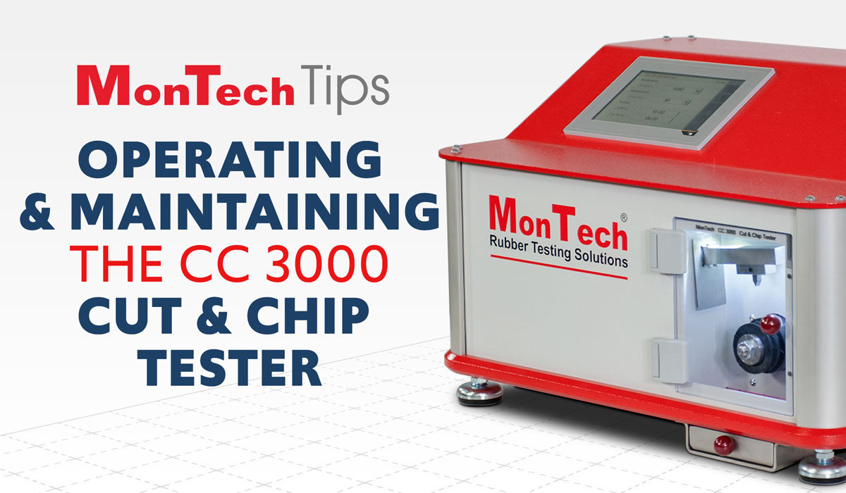 MonTech Tips: CC 3000 Cut & Chip Tester Operation and Maintenance